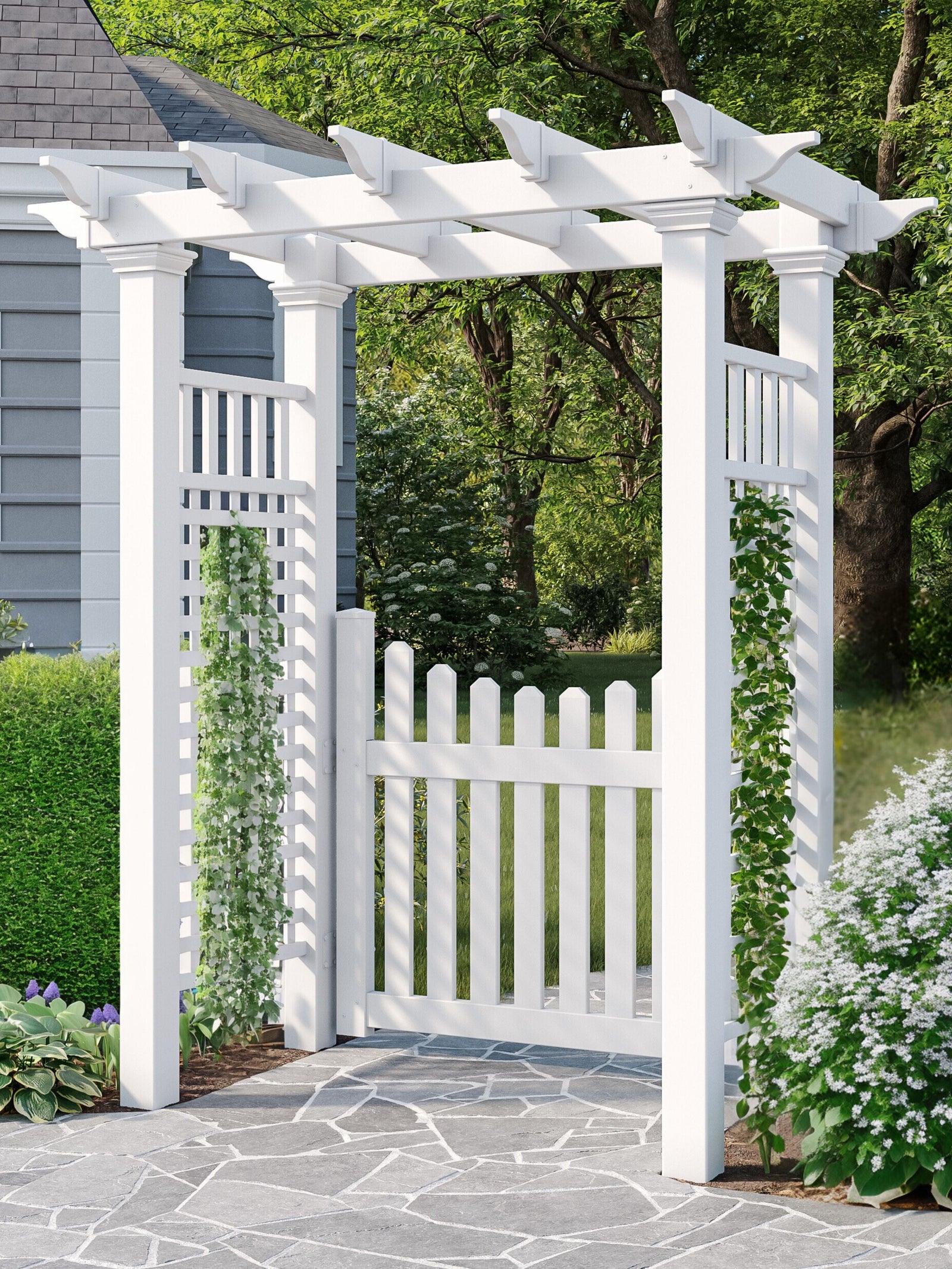 Fairfield Arbor with Gate