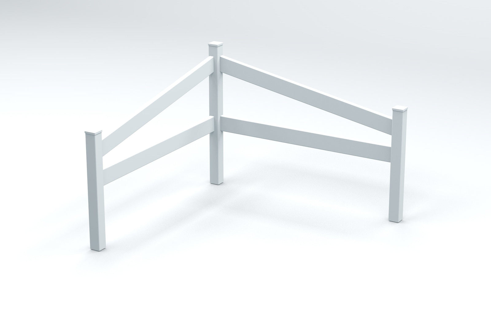 CLASSIC Split Rail Corner Fence