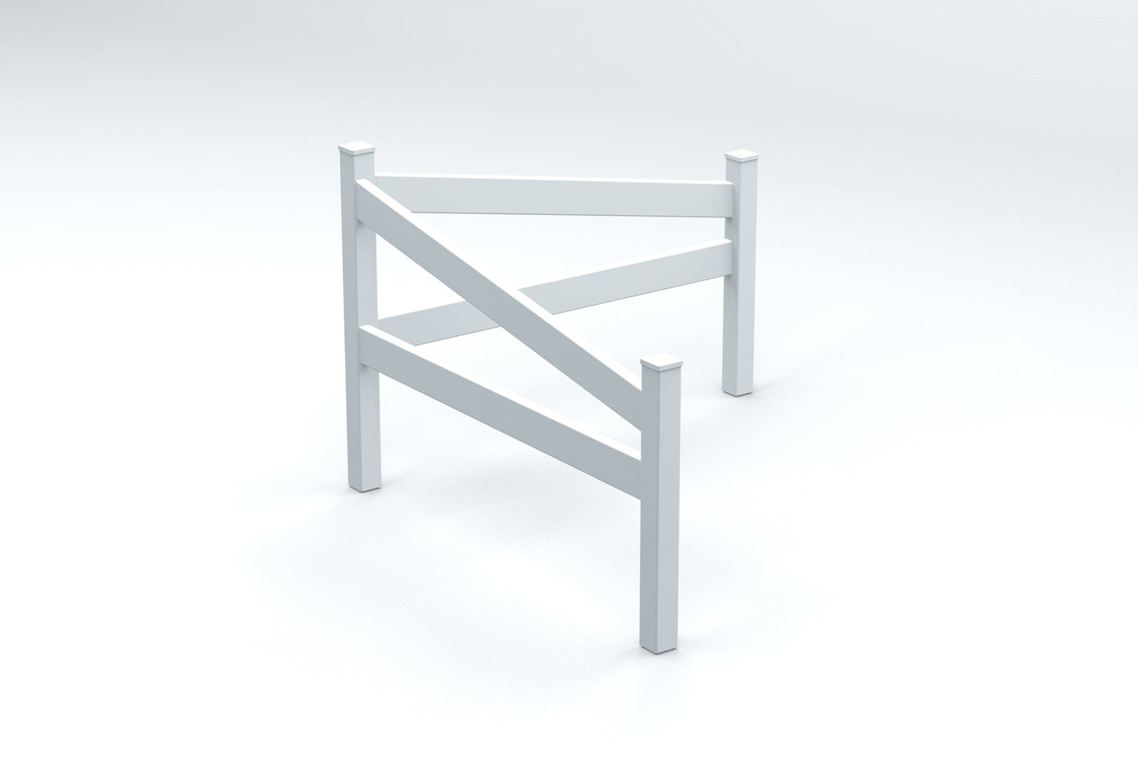 CLASSIC Split Rail Corner Fence