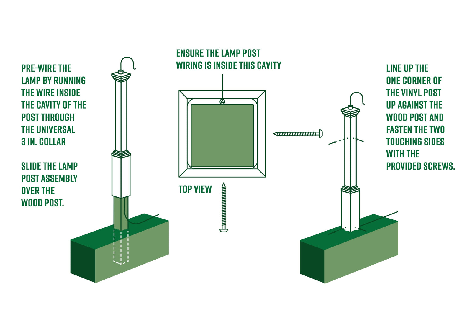 CLASSIC Sturbridge Lamp Post