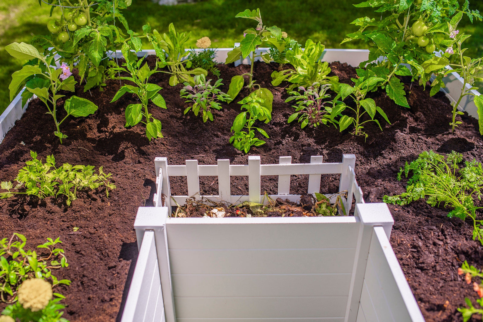 CLASSIC 6x6 Keyhole Composting Garden