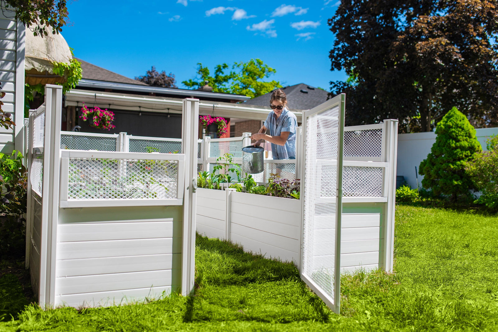 CLASSIC 8x12 Keyhole Composting Garden