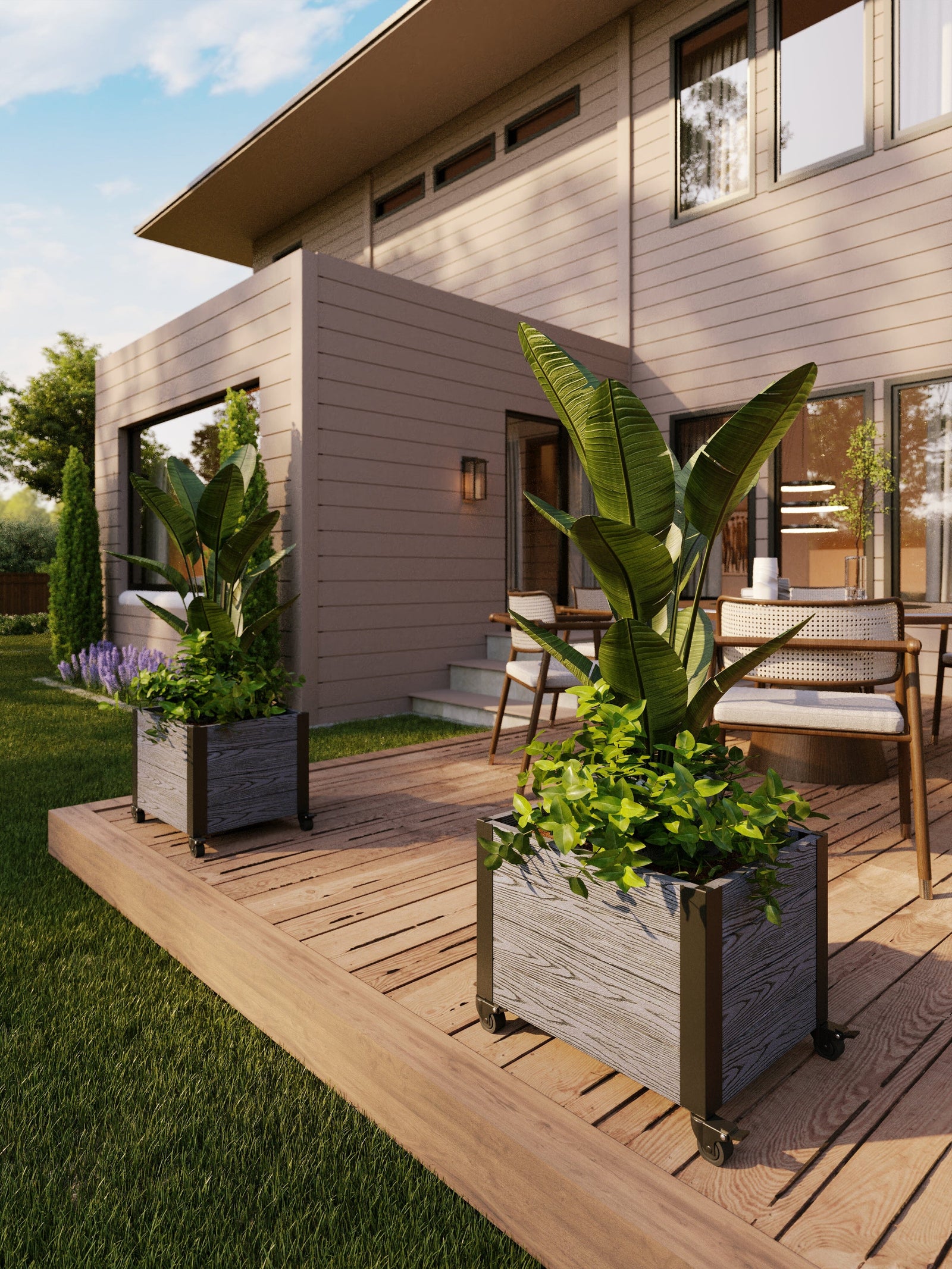 URBANA Rolling Planter