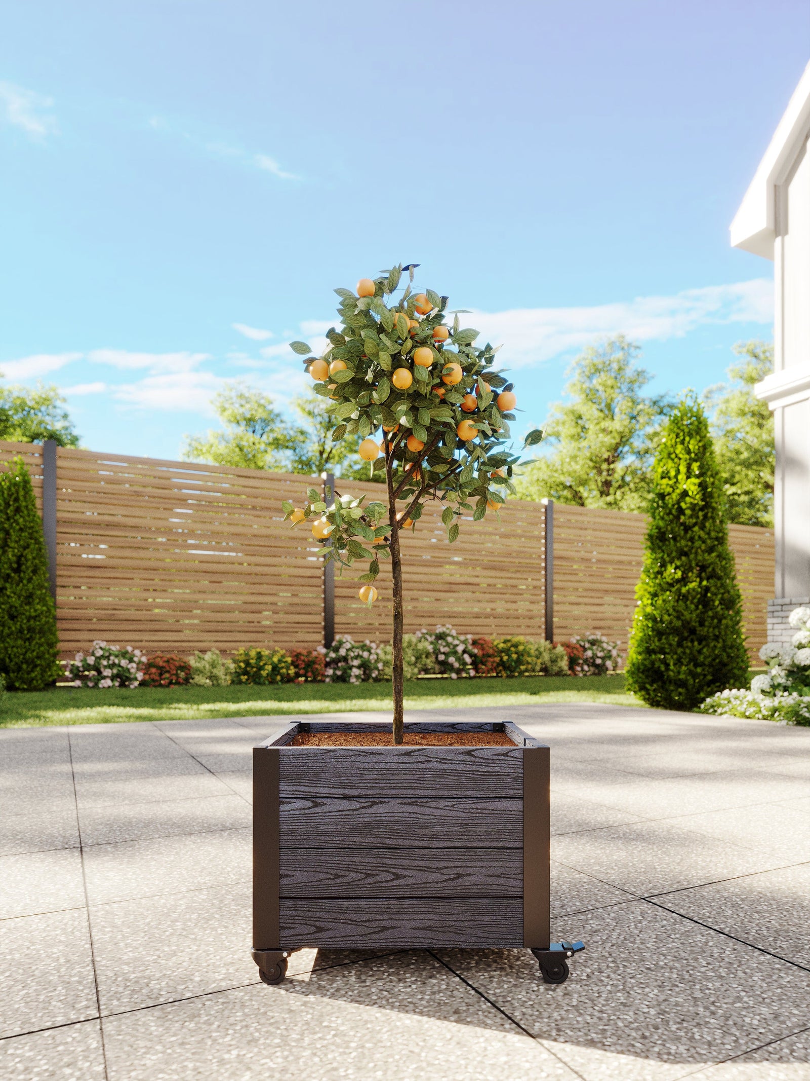 URBANA Rolling Planter