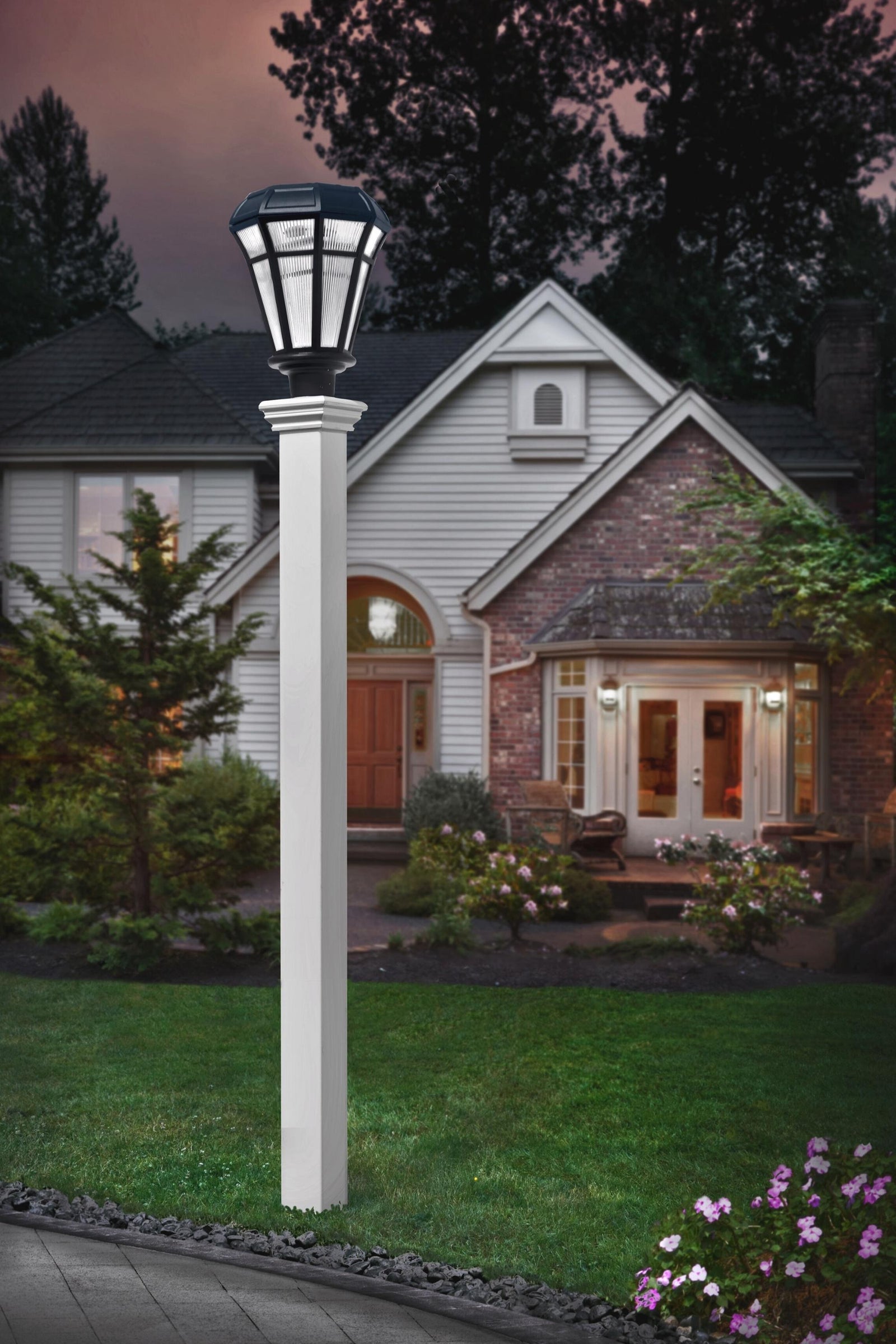 4X4 Lamp Post with Mount Kit