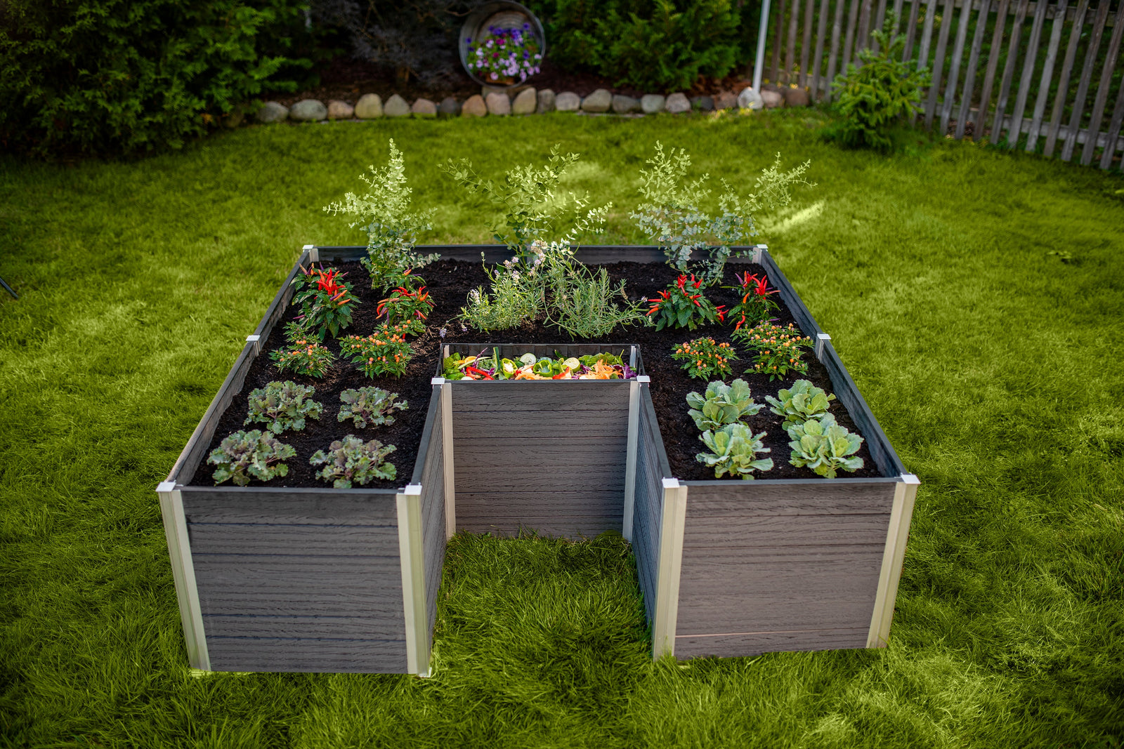 URBANA 6x6 Keyhole Composting Garden